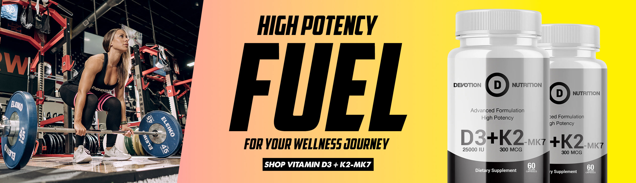 Superior Quality Protein Powder and Wellness by Devotion Nutrition