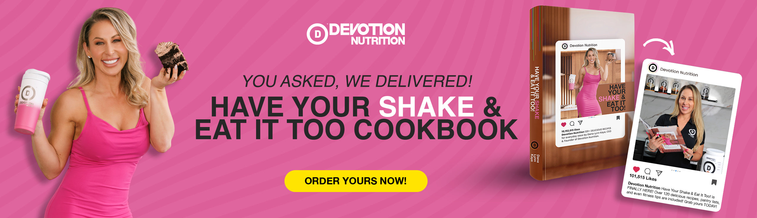 Superior Quality Protein Powder and Wellness by Devotion Nutrition