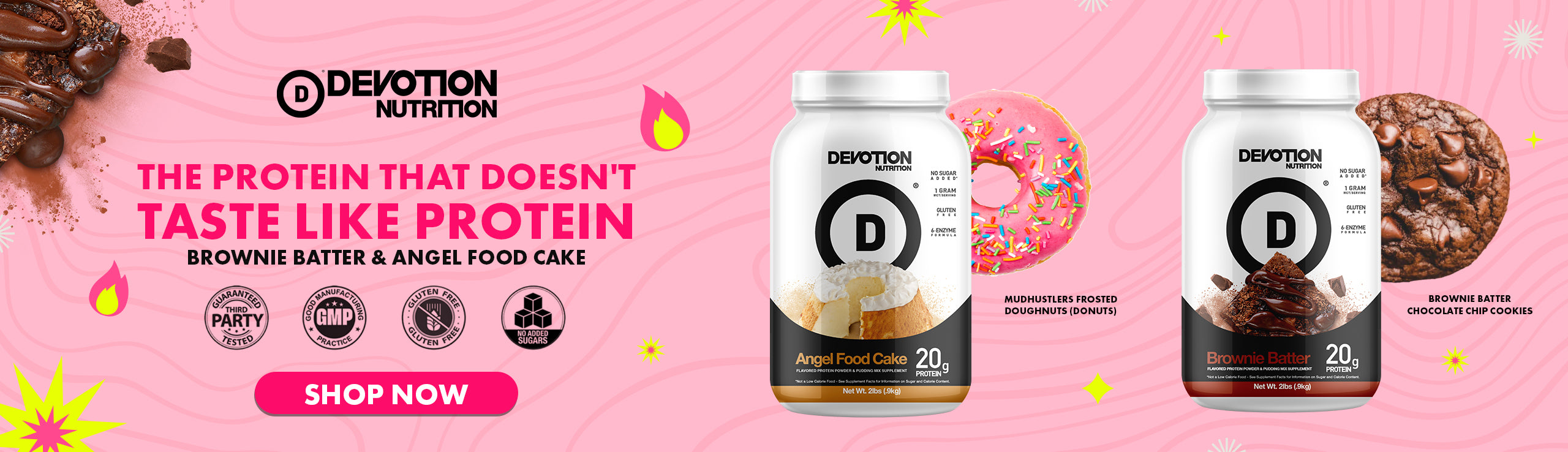Superior Quality Protein Powder and Wellness by Devotion Nutrition