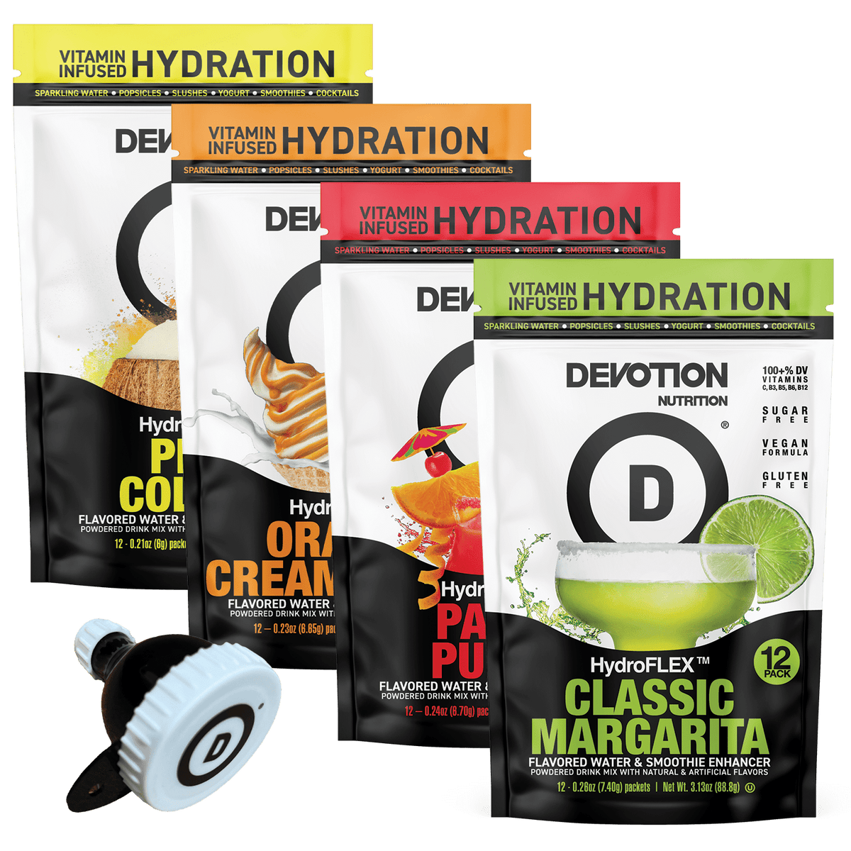 HydroFLEX™ Vitamin Infused Hydration, Water Enhancer Variety Bundle ...