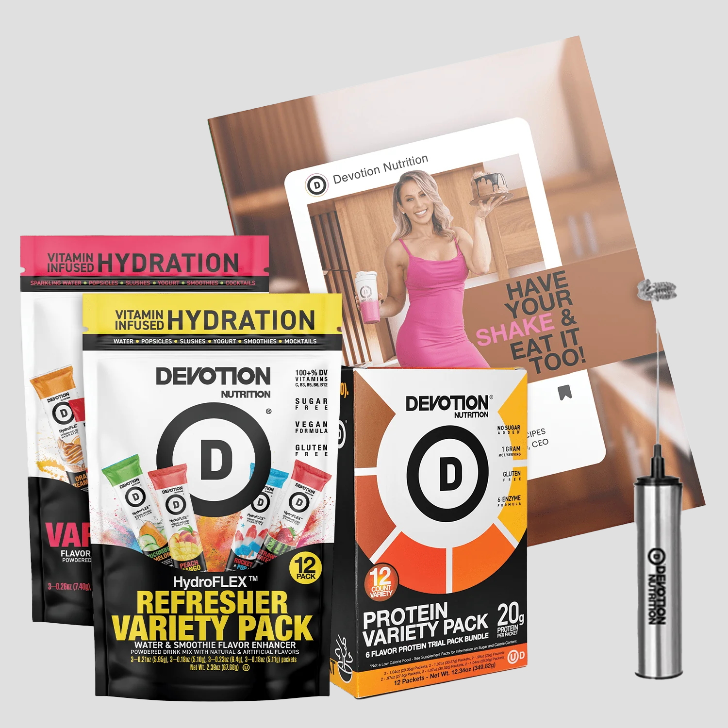 Superior Quality Protein Powder and Hydration by Devotion Nutrition