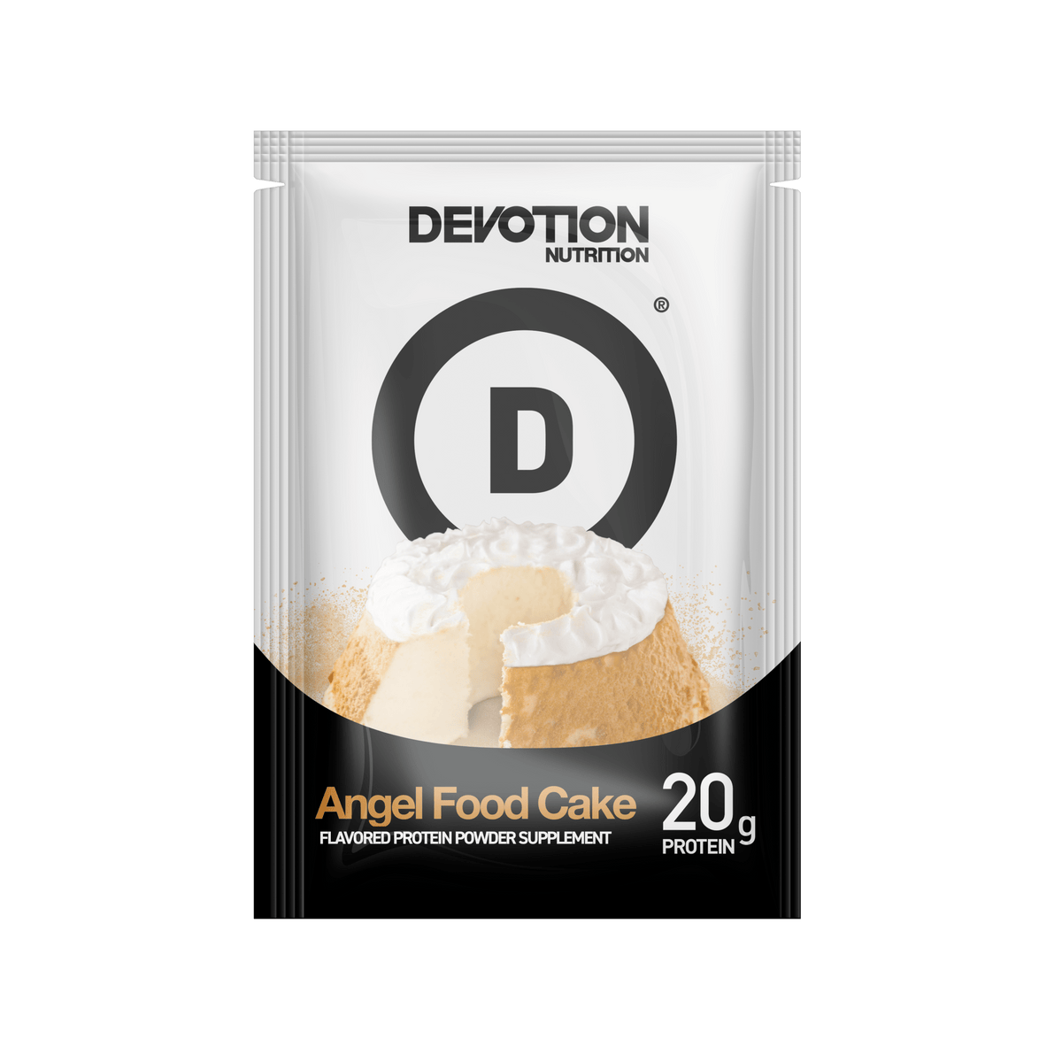Angel Food Cake, Vanilla Protein Powder 12-pack – Devotion Nutrition