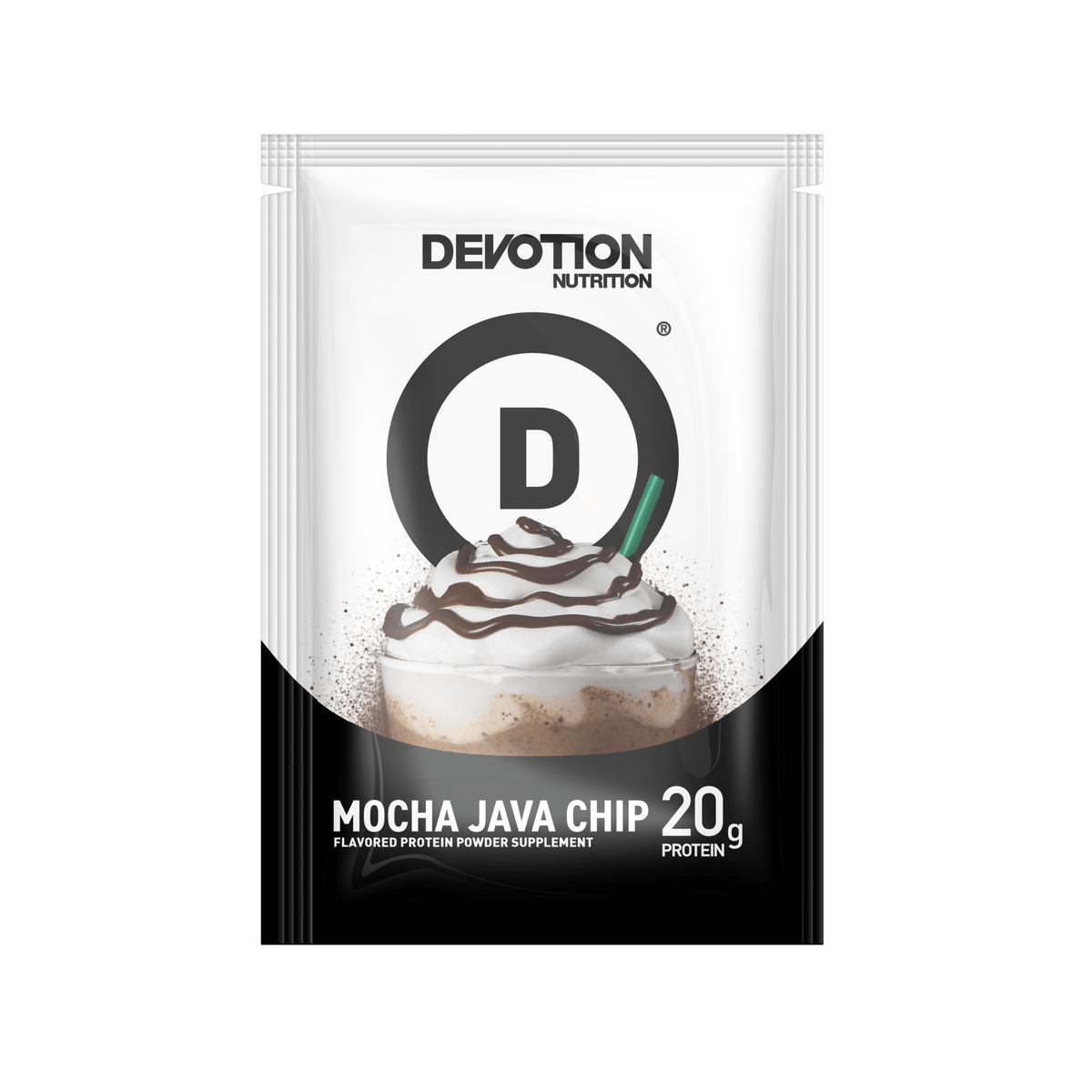 Mocha Java Chip Premium Quality Protein Powder Trial Pack – Devotion ...